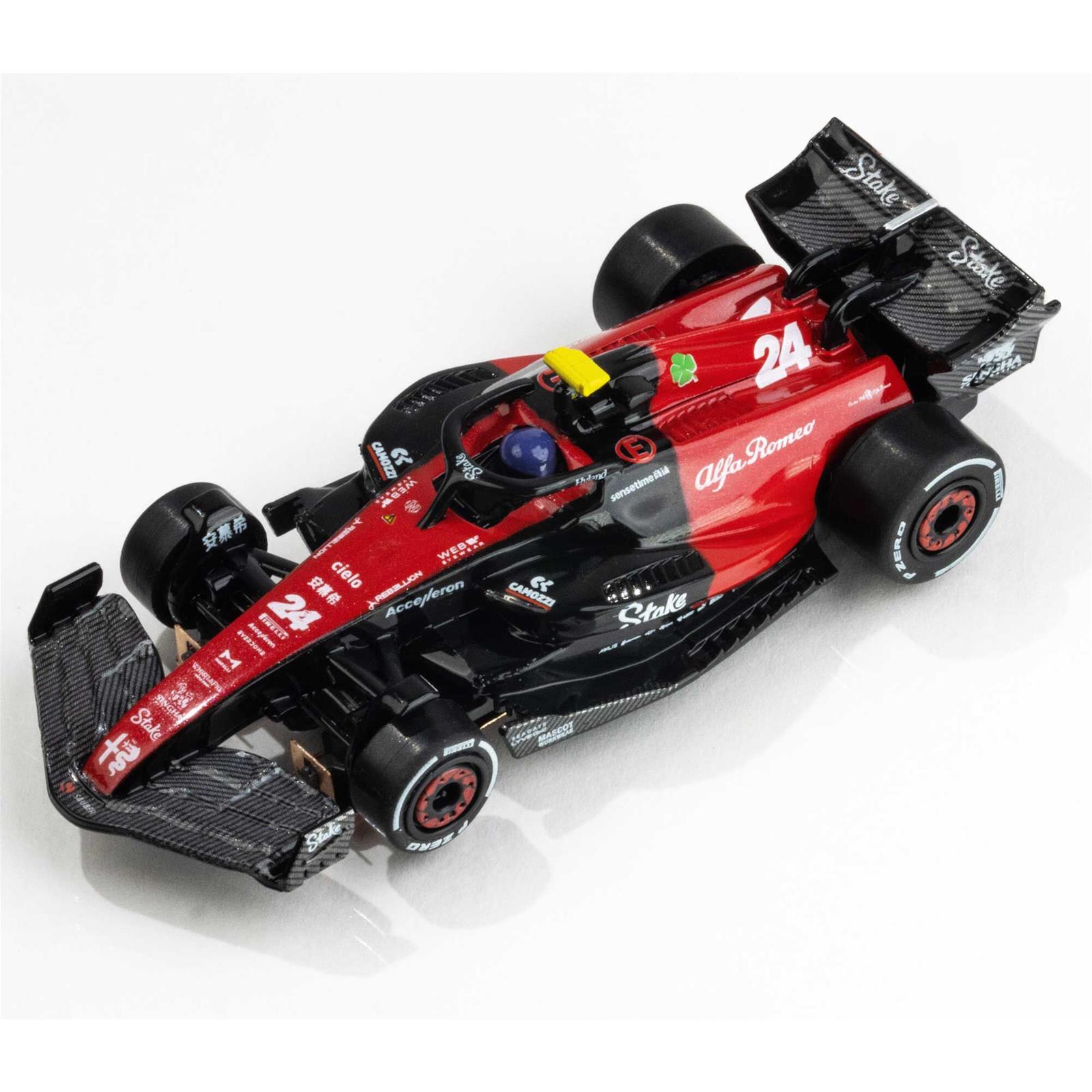 AFX Racing 22084 AFX Racing Alfa Romeo F1 FY-24 Black/Red Mega G+ HO ...