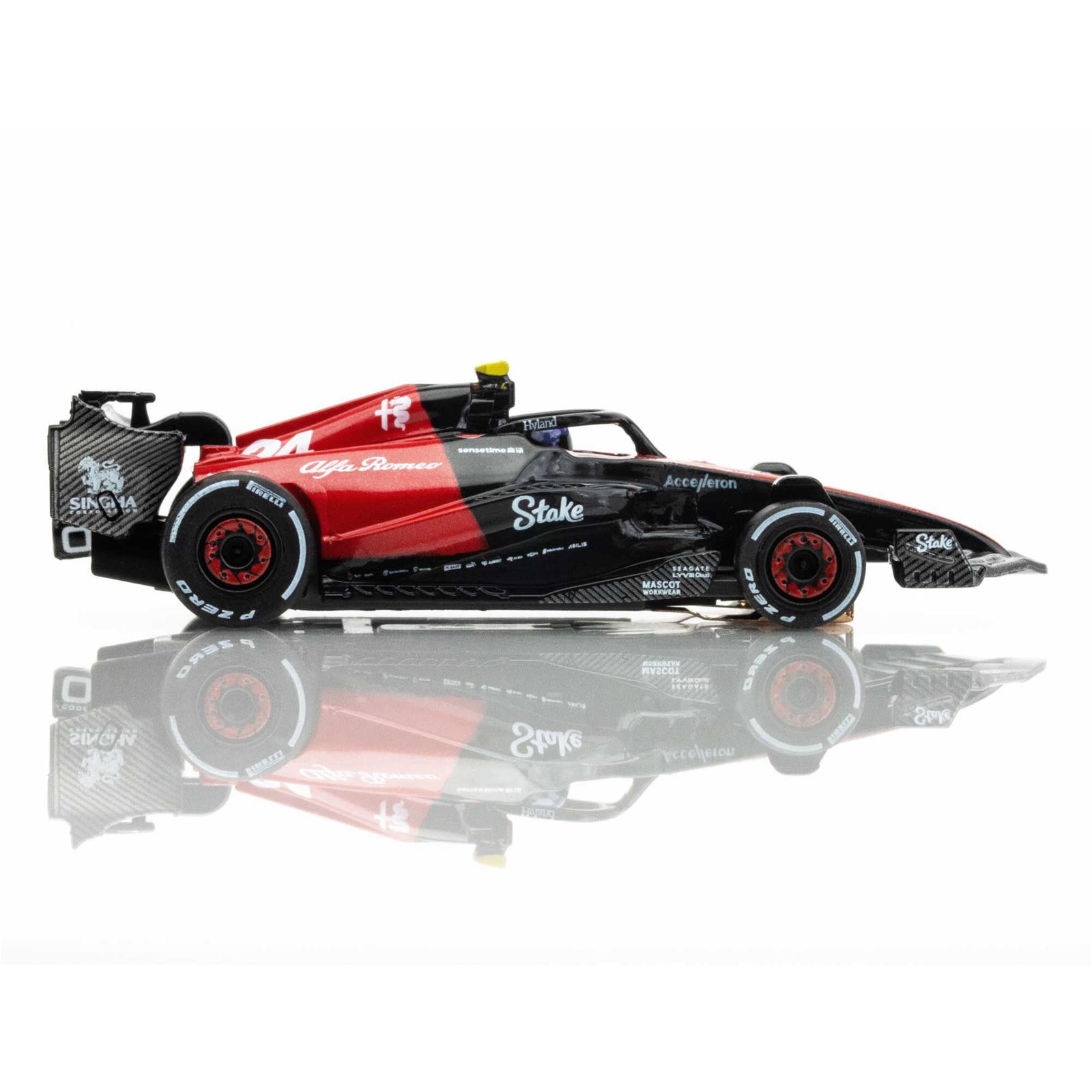 AFX Racing 22084 AFX Racing Alfa Romeo F1 FY-24 Black/Red Mega G+ HO ...
