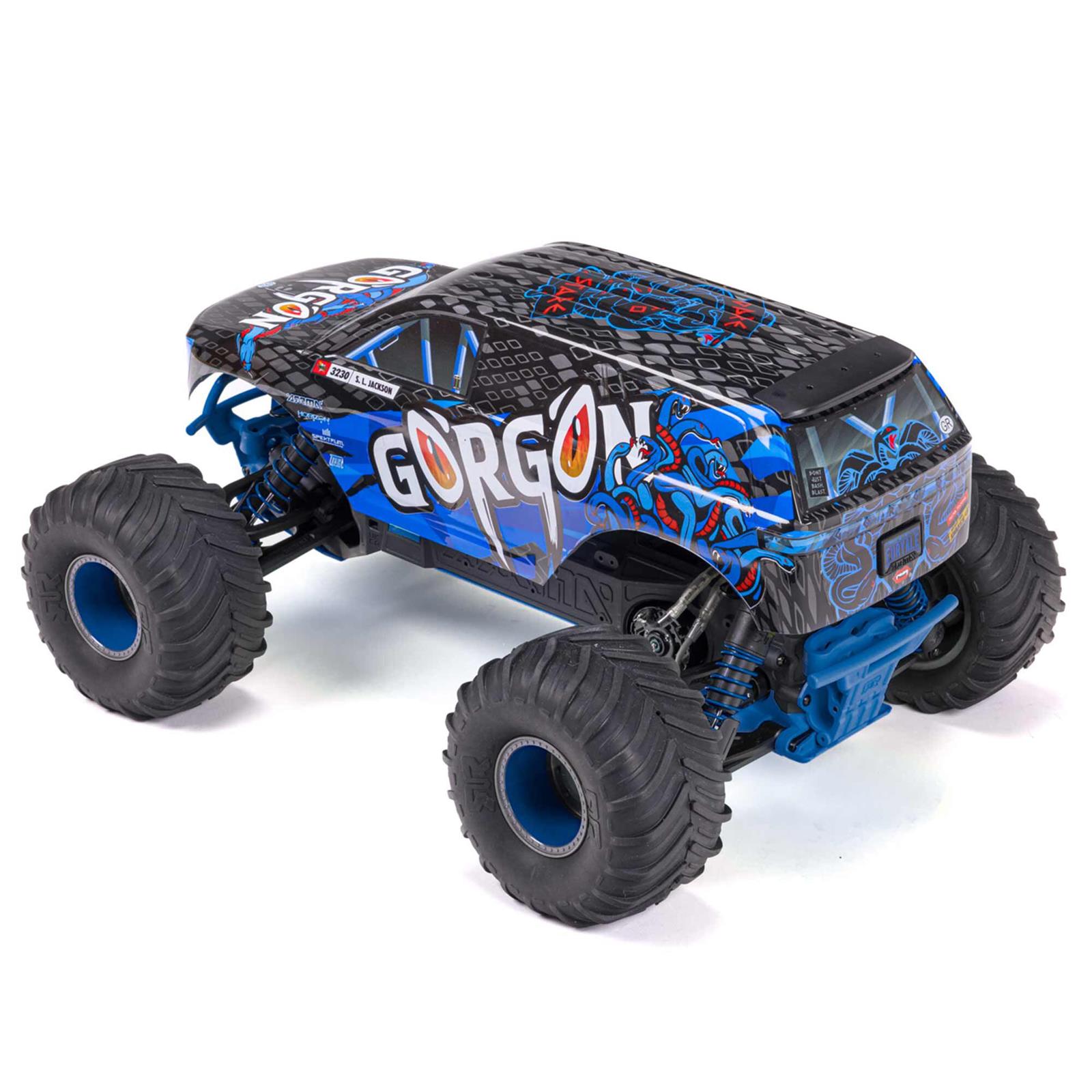 ARRMA ARA3230T1 Arrma Gorgon 1:10 Scale MEGA 550 RC Monster Trucks ...