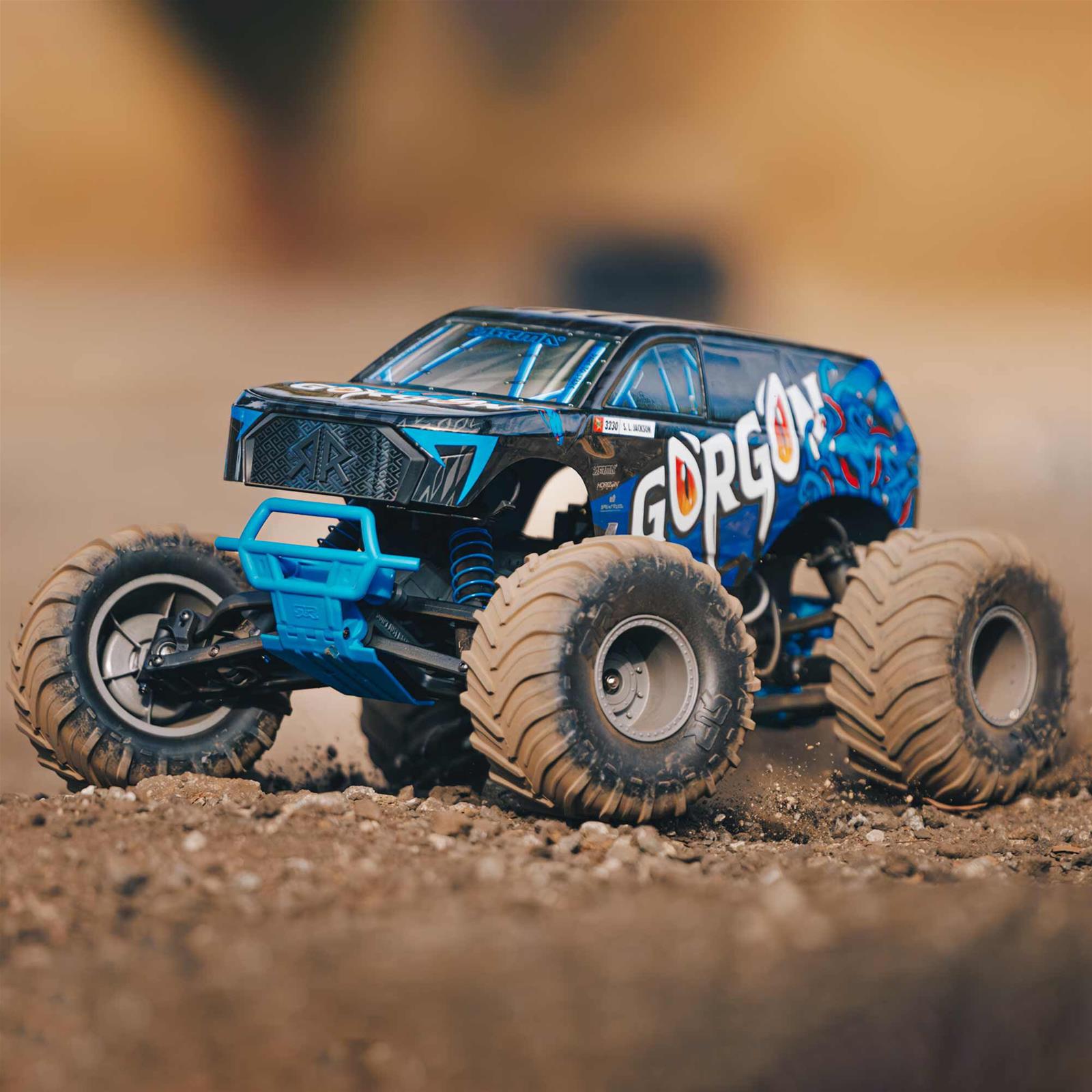 ARRMA ARA3230T1 Arrma Gorgon 1:10 Scale MEGA 550 RC Monster Trucks ...
