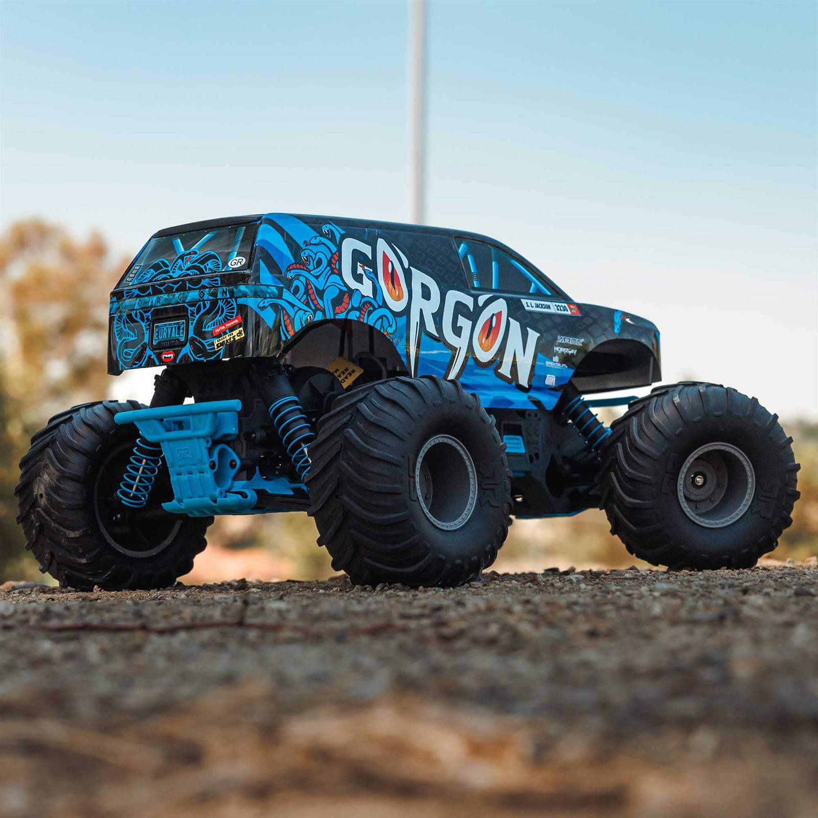 ARRMA ARA3230T1 Arrma Gorgon 1:10 Scale MEGA 550 RC Monster Trucks ...