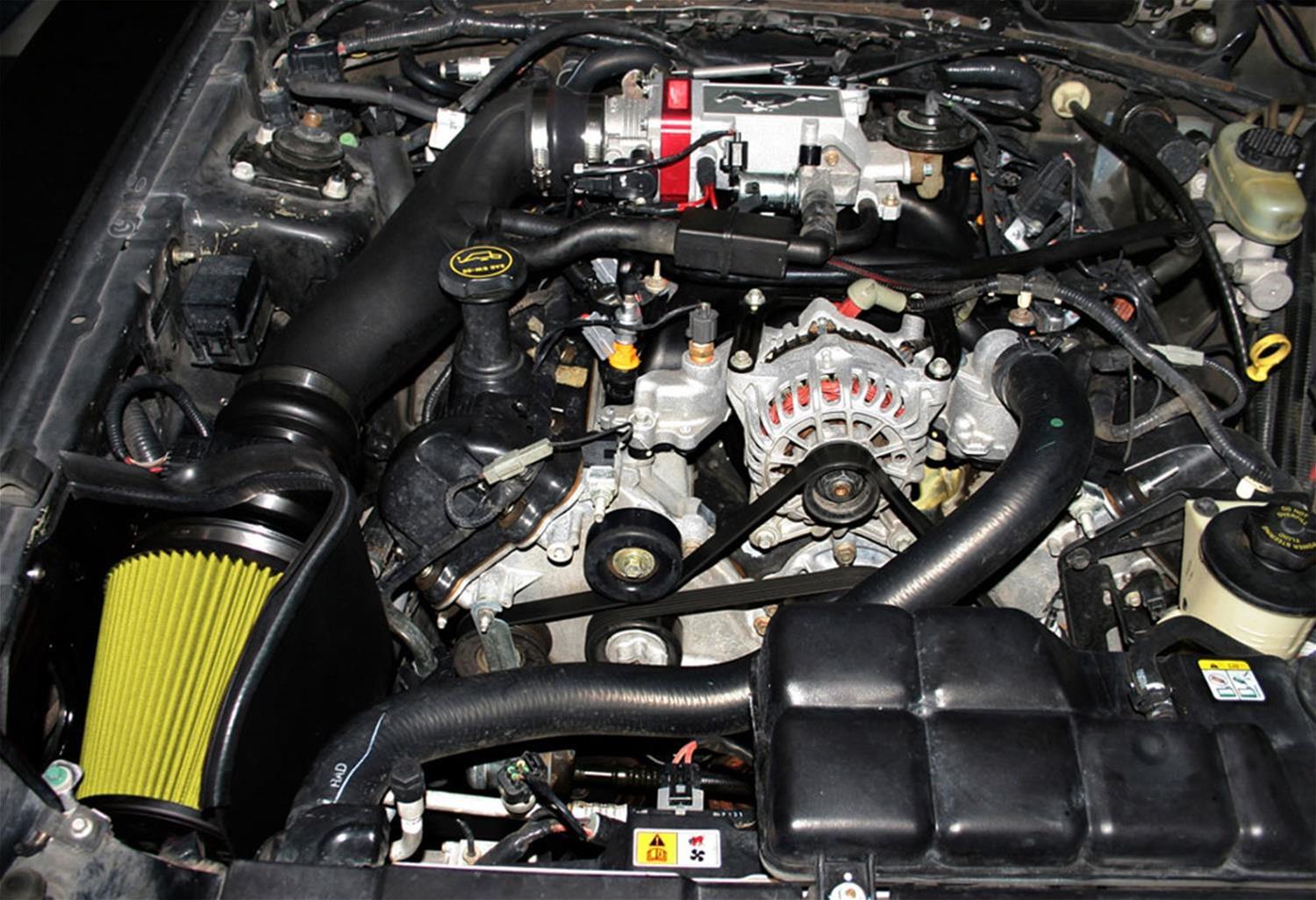 2001 FORD MUSTANG Airaid 454-204 Airaid SynthaFlow MXP Series Cold Air ...