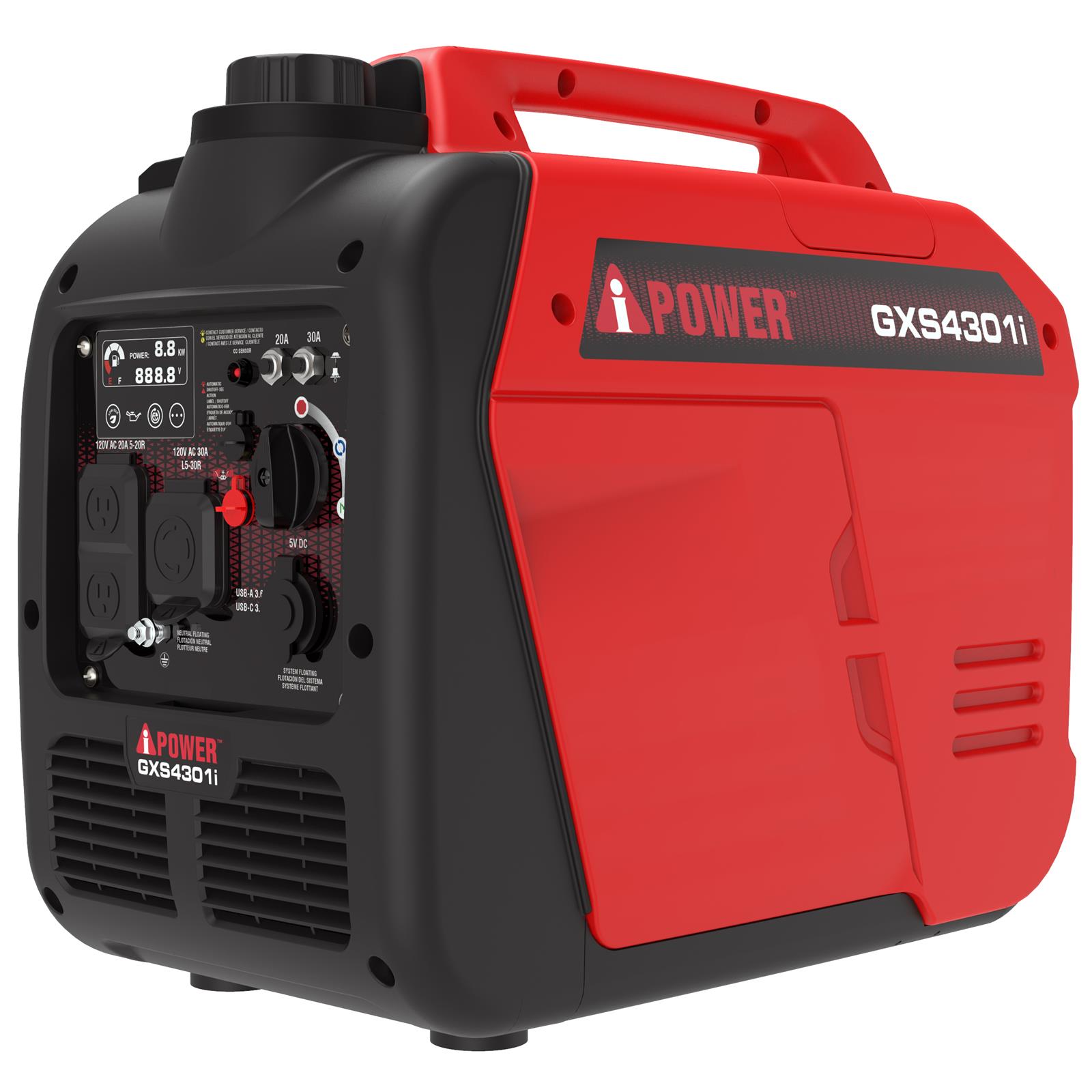 A-iPower GXS4301I A-iPower Inverter Generators | Summit Racing