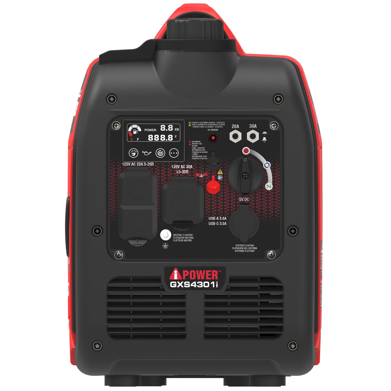 A-iPower GXS4301I A-iPower Inverter Generators | Summit Racing