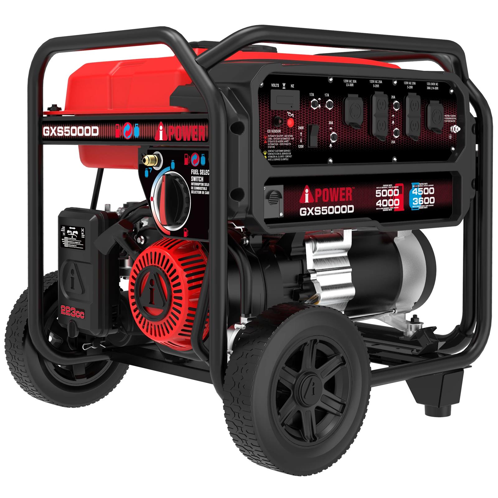 A-iPower GXS5000D A-iPower Portable Generators | Summit Racing