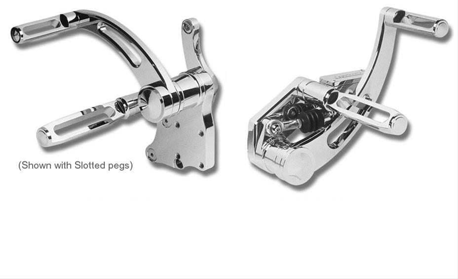 Accutronix FC106-SSRP Accutronix Slotted Forward Controls | Summit Racing