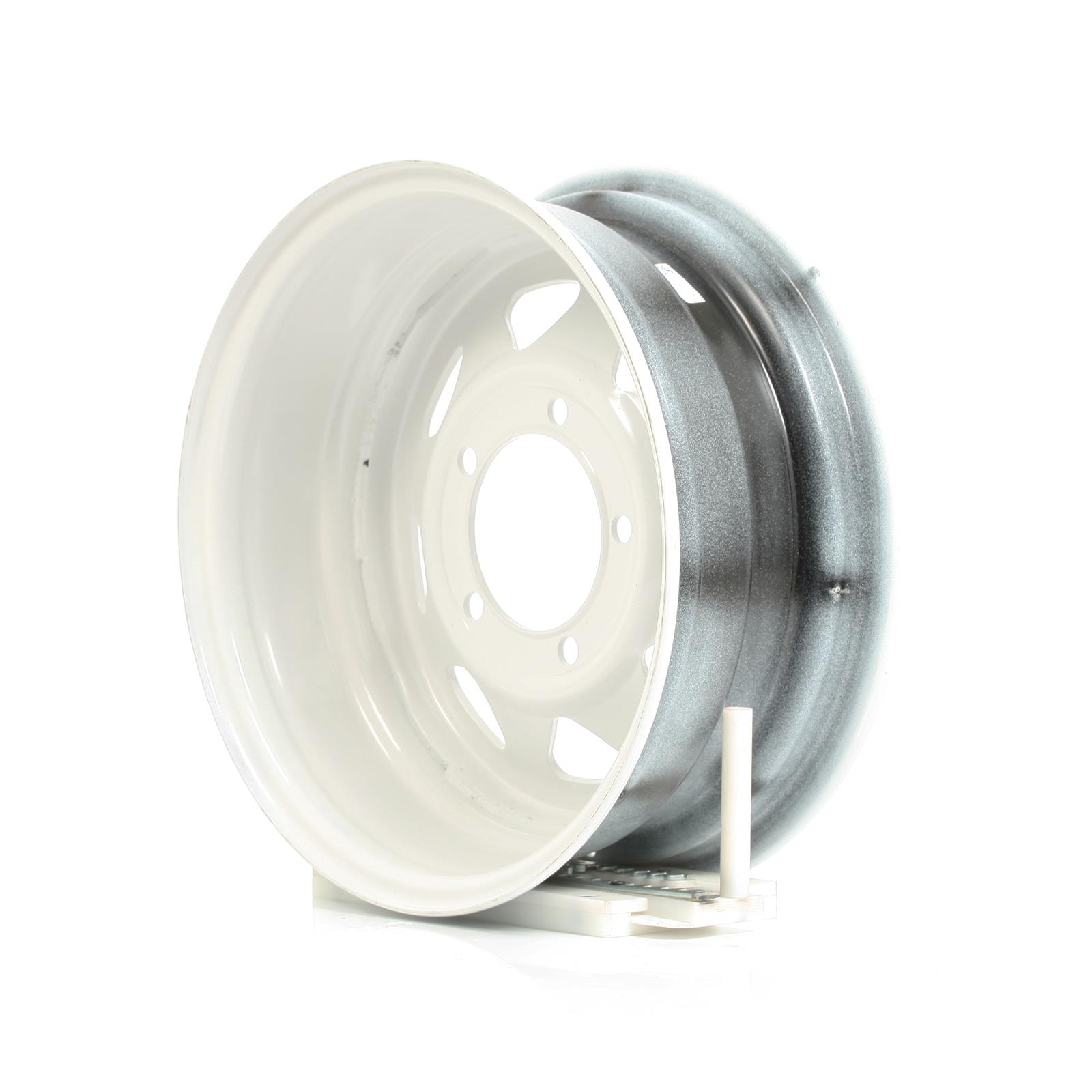 Allied 80 Series 8-Spoke White Wheels | Summit Racing