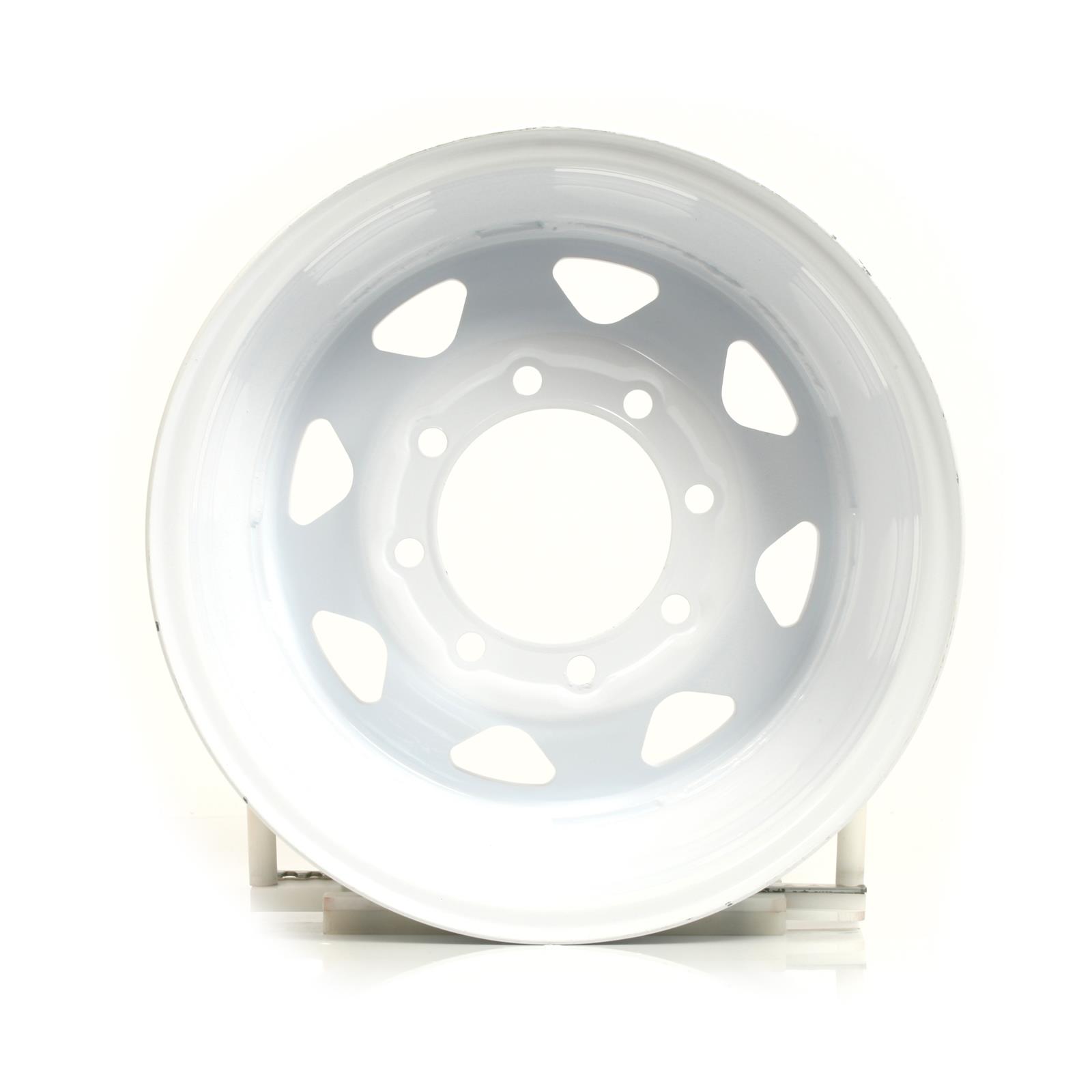 Allied 80 Series 8-Spoke White Wheels | Summit Racing