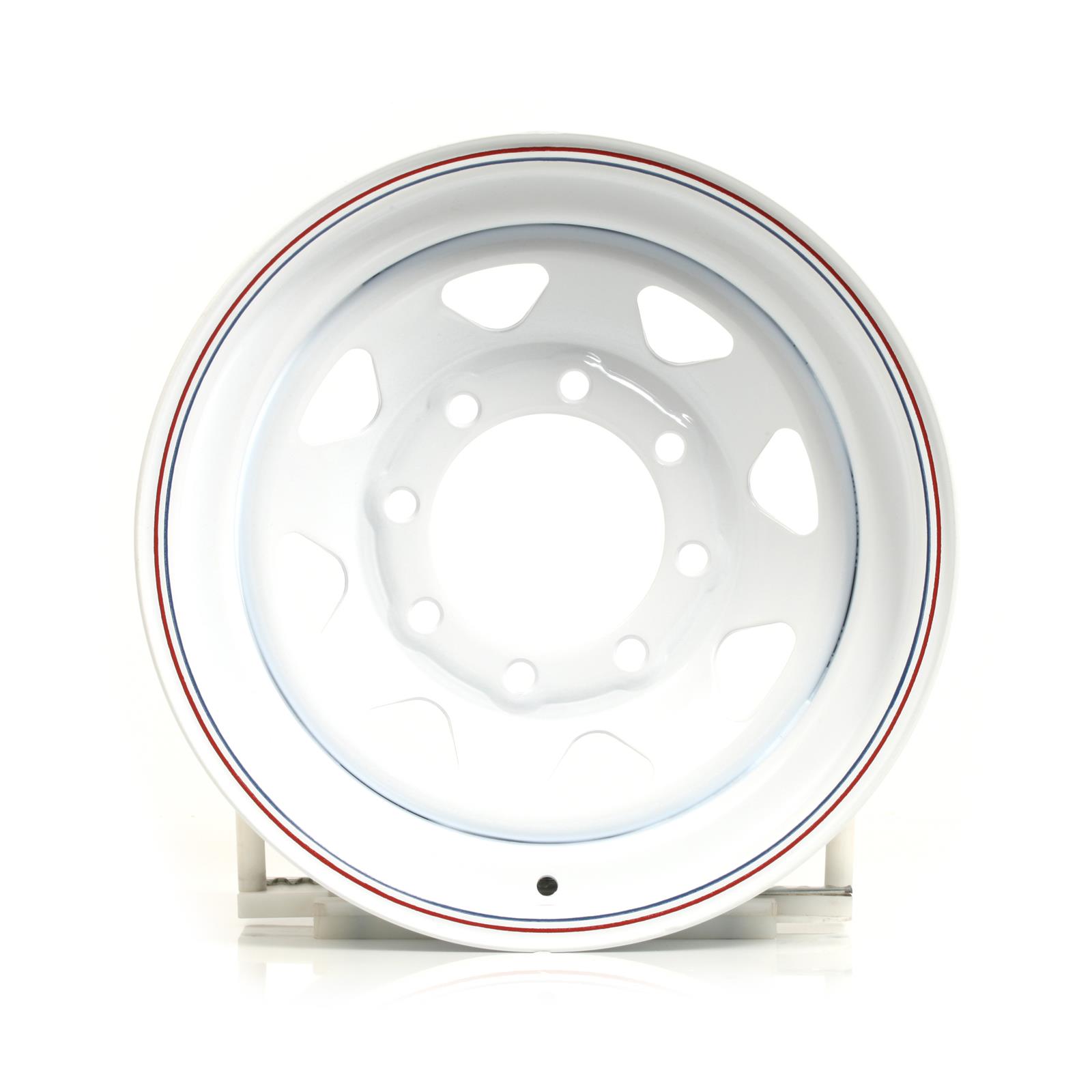 Allied 80 Series 8-Spoke White Wheels | Summit Racing