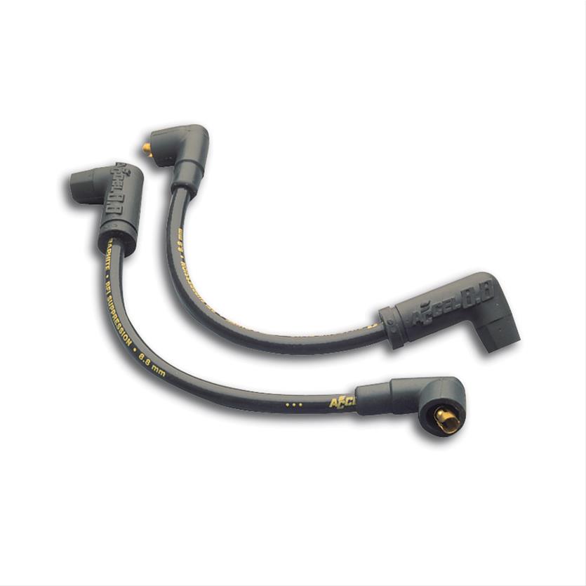 Accel Motorcycle 172071K ACCEL Motorcycle 8.8mm Custom Fit Ignition ...