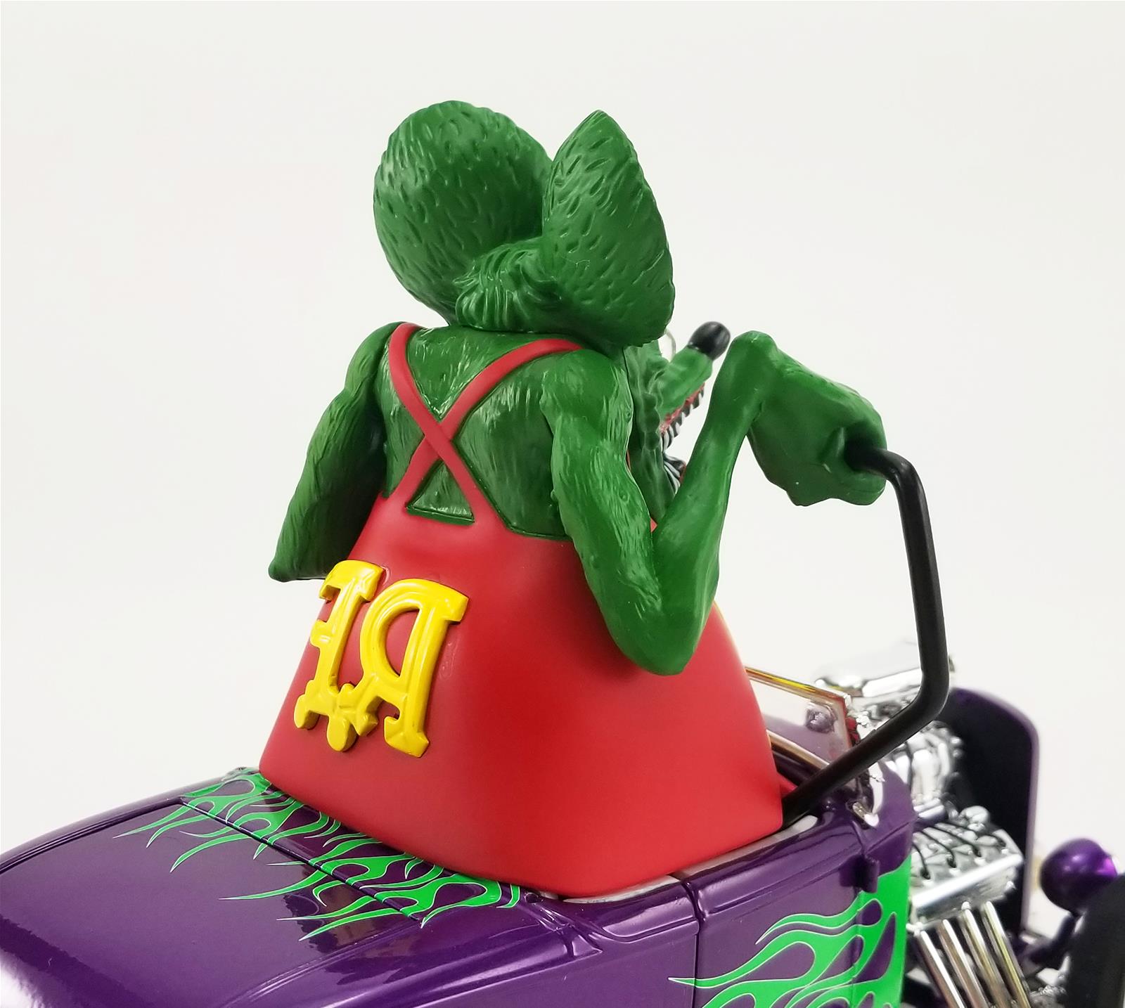 Rat Fink A1805020 1:18 Scale 1932 Ford Blown Hot Rod Roadster Rat Fink ...