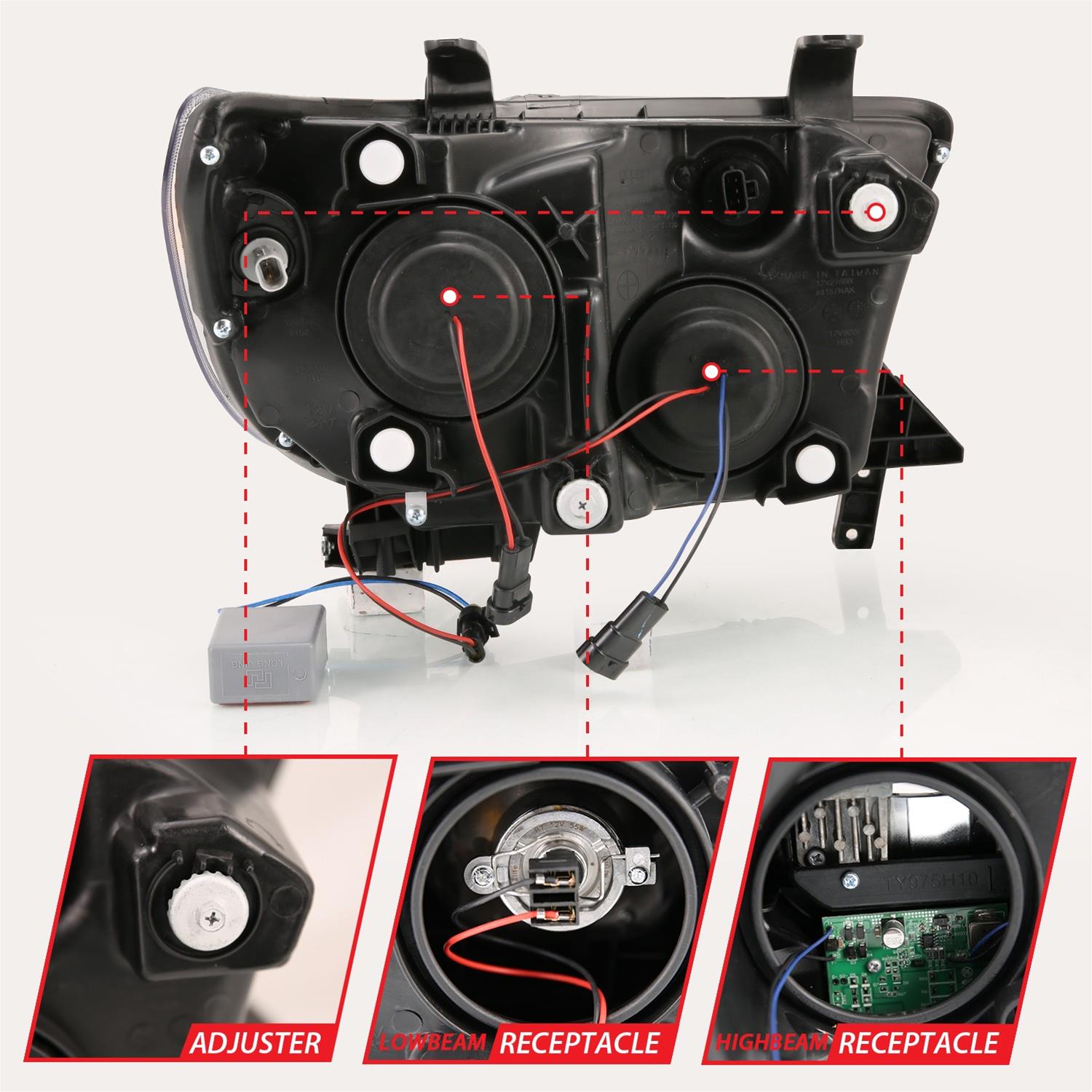 Anzo USA 111447 Anzo Headlights | Summit Racing