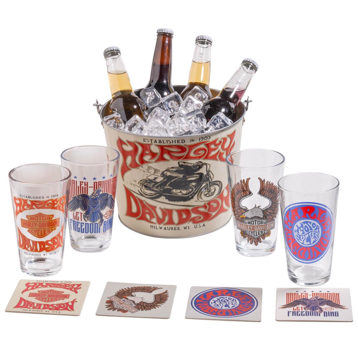 Summit Gifts HDL-18823 Harley-Davidson® Party Bucket Sets | Summit Racing