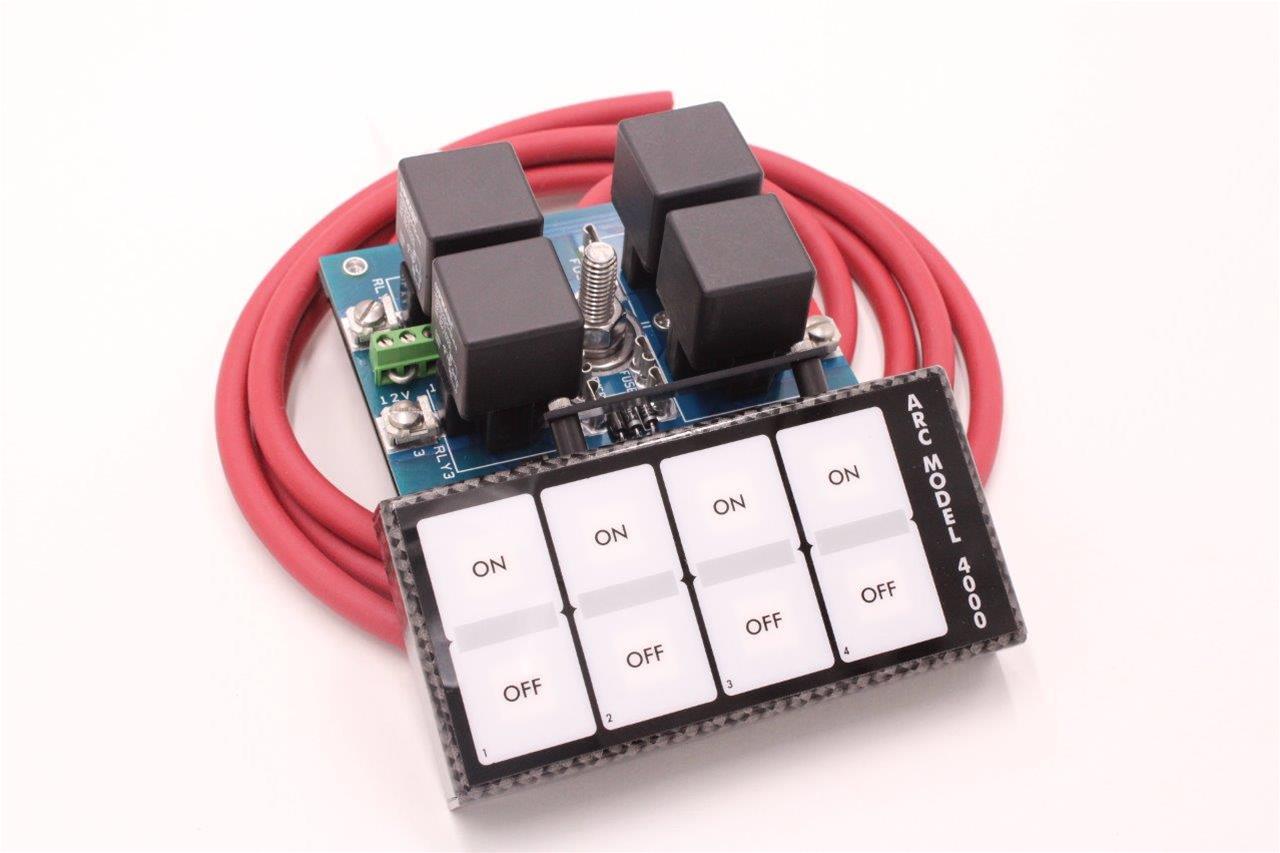 ARC-Auto Rod Controls 4003D ARC Flat Touch Switch Panels | Summit Racing