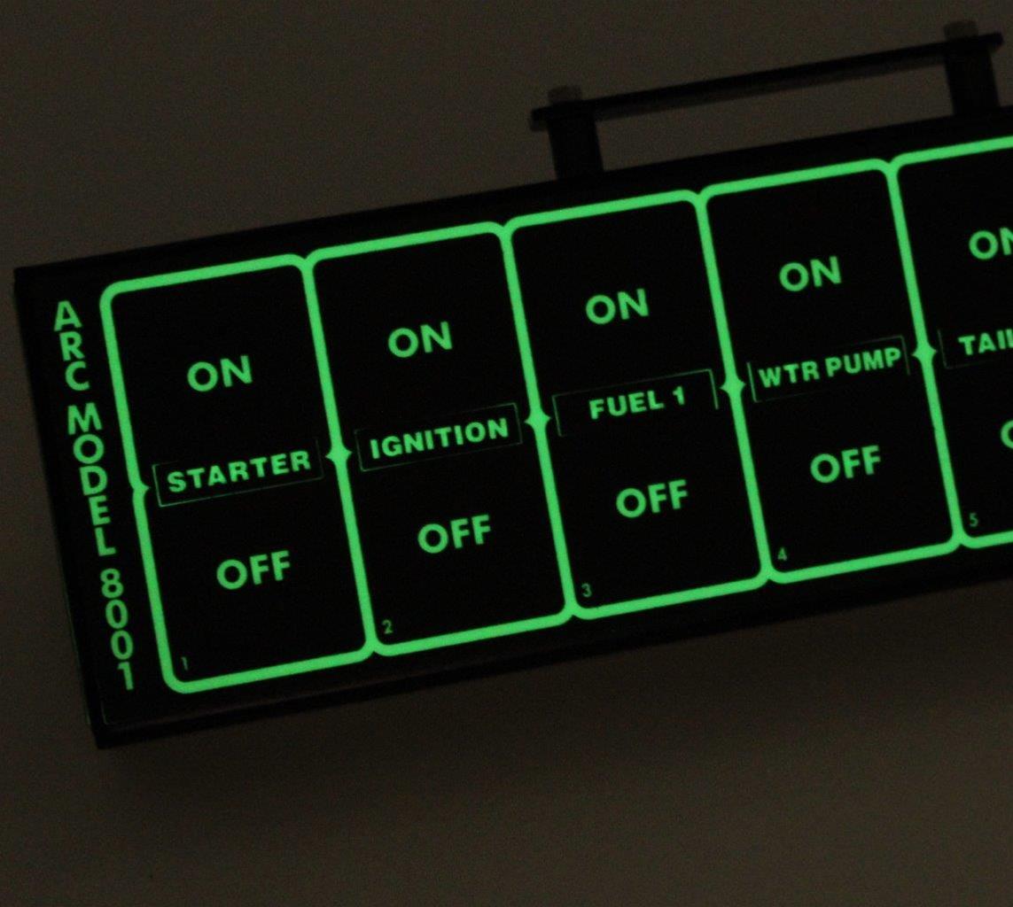 ARC-Auto Rod Controls 8004RPM ARC Pro Mod Flat Touch Switch Panels with ...