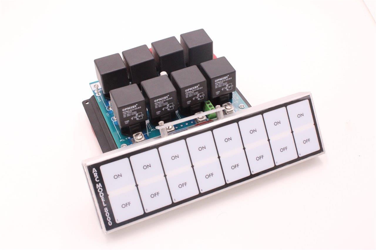 ARC-Auto Rod Controls 8000D ARC Flat Touch Switch Panels | Summit Racing