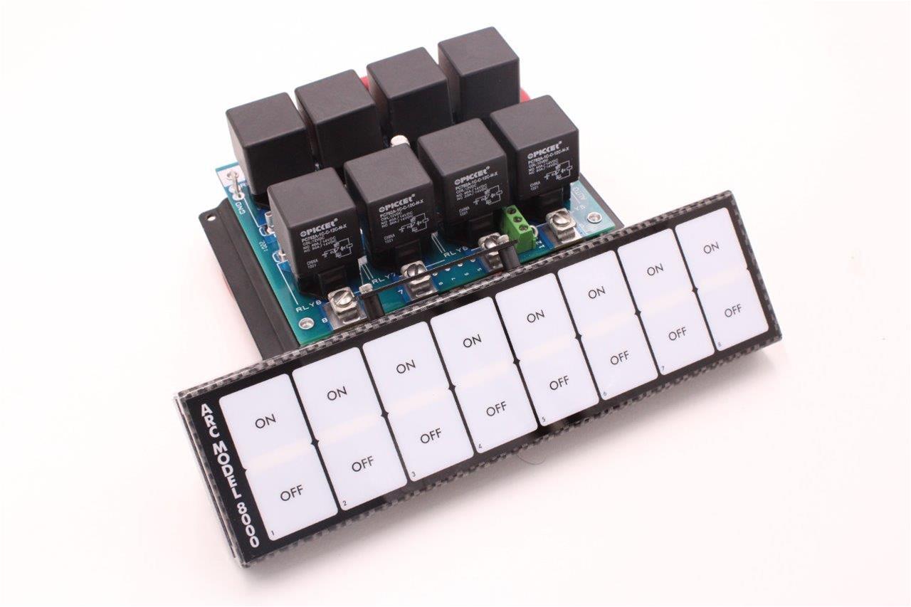 ARC-Auto Rod Controls 8003R ARC Flat Touch Switch Panels | Summit Racing