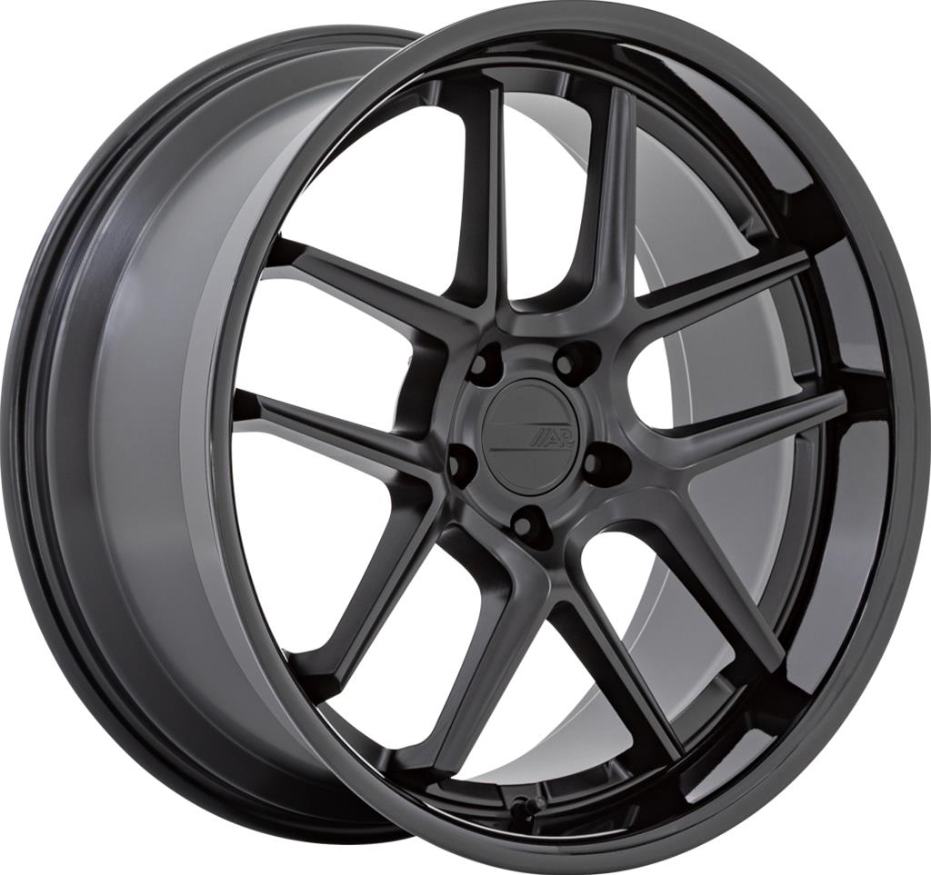 American Racing AR942 Matte Black Wheels with Gloss Black Lip | Summit ...