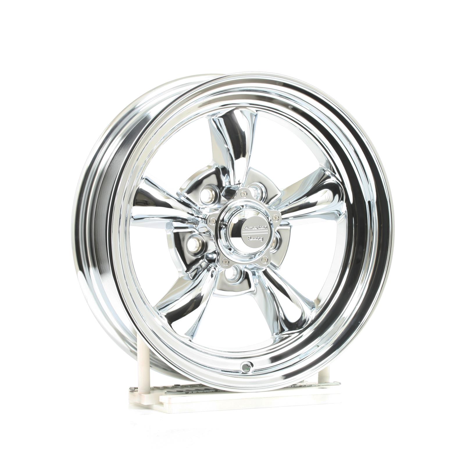 American Racing VN615 Torq-Thrust II Chrome Wheels | Summit Racing