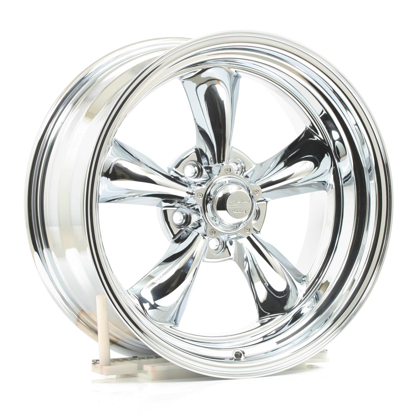 American Racing VN615 Torq-Thrust II Chrome Wheels | Summit Racing