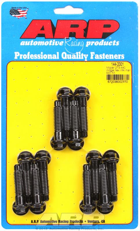 Chevy 350 Head Bolts ARP 180-3601 6-Point Head Bolt Kit For Oldsmobile ...