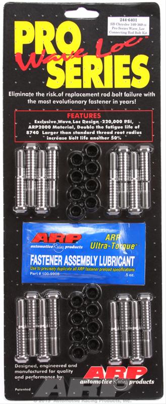 ARP 244-6401 ARP Pro Series Wave-Loc Rod Bolts | Summit Racing