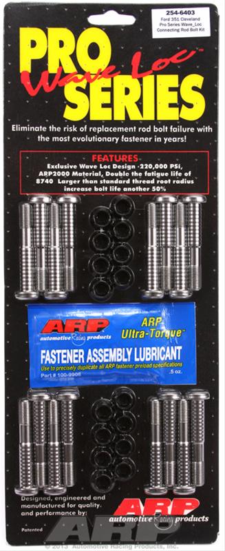ARP 254-6403 ARP Pro Series Wave-Loc Rod Bolts | Summit Racing