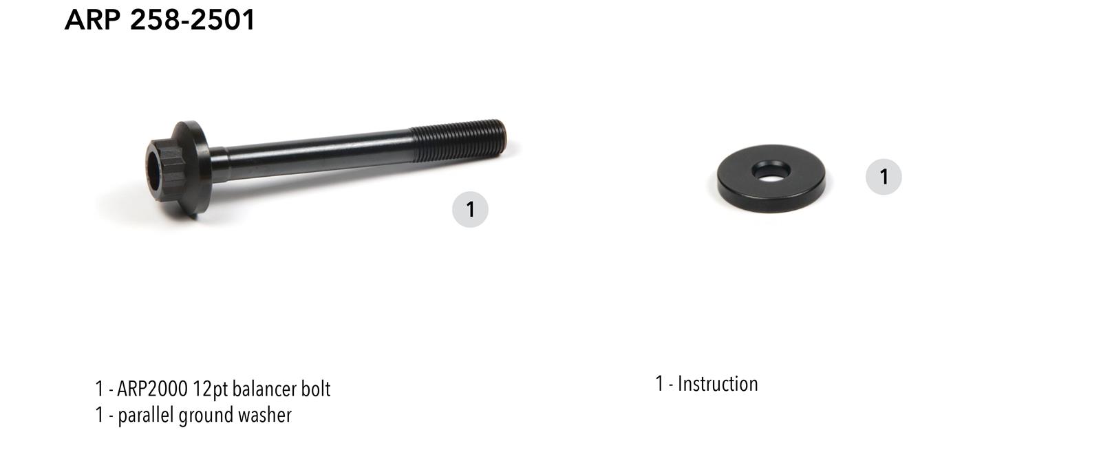 ARP 258-2501 ARP Balancer Bolts | Summit Racing