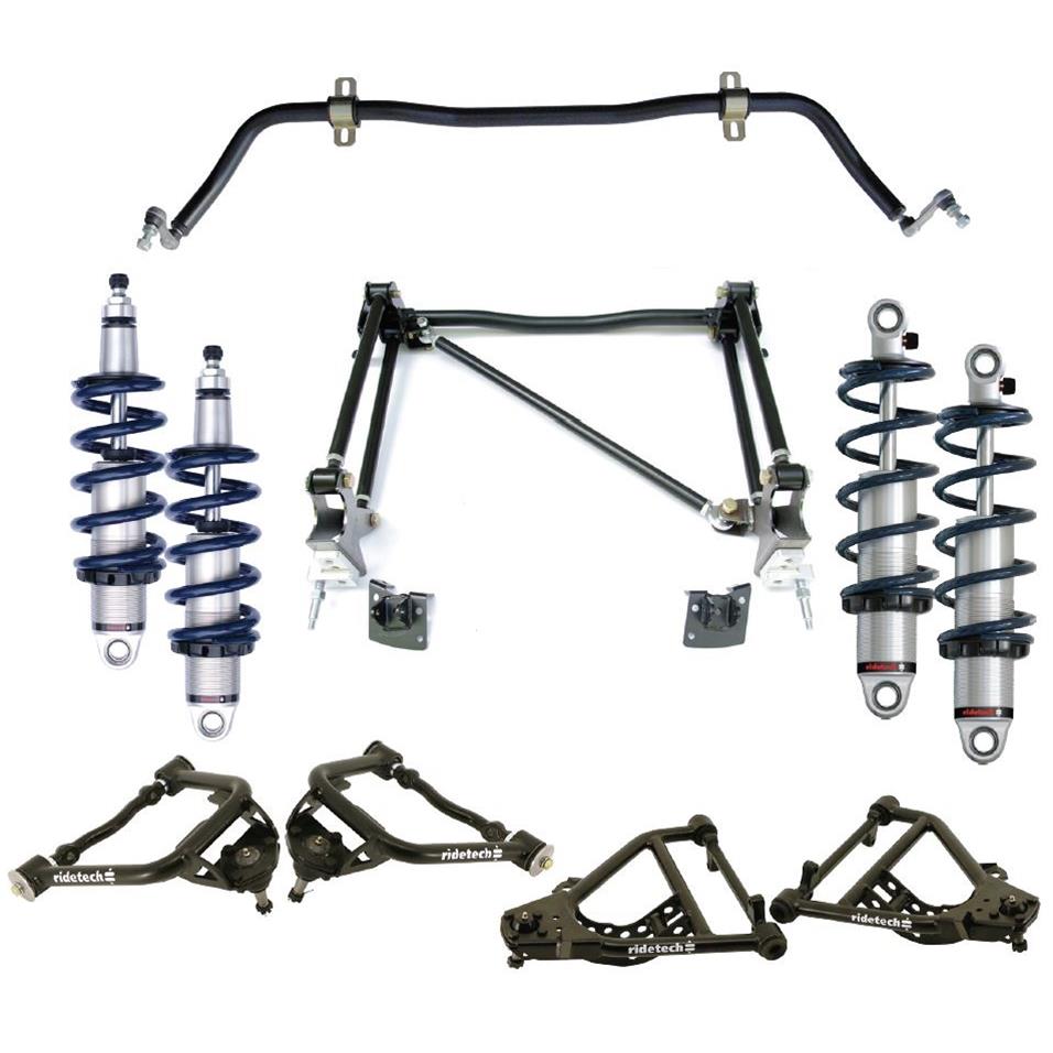 RideTech 11020201 RideTech 1955-57 Chevrolet Coilover Suspension ...