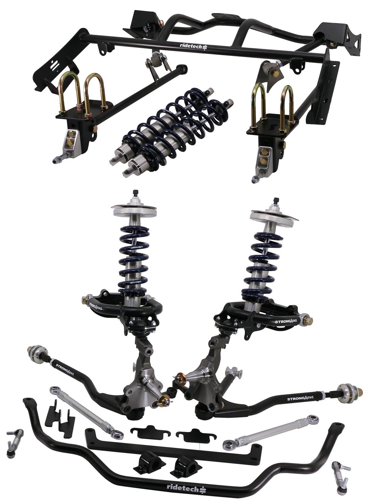1966 FORD MUSTANG RideTech 12090201 RideTech TruTurn Suspension ...