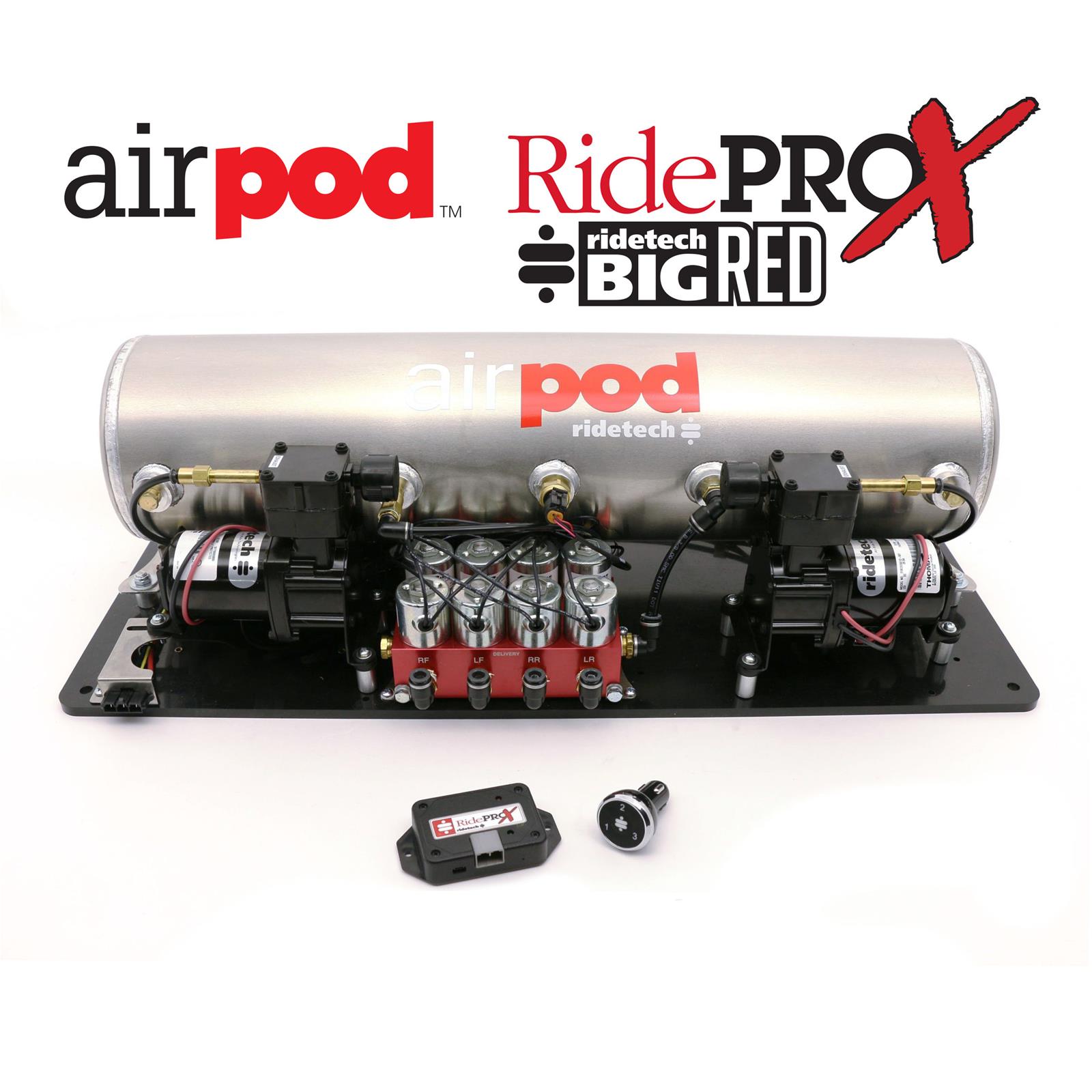 RideTech 30414700 RideTech AirPod Air Compressor Systems | Summit Racing