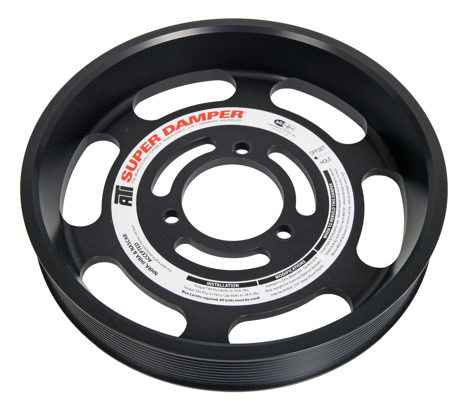 ATI Performance Products ATI916159 ATI Serpentine Supercharger Pulleys ...