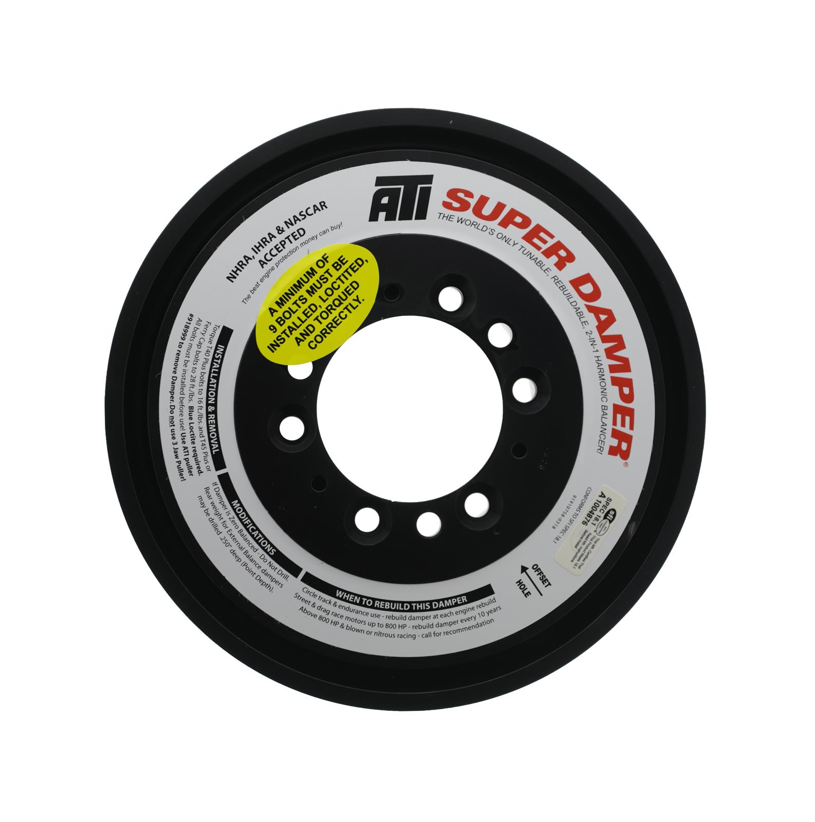ATI Performance Products ATI917108 ATI Super Damper Harmonic Balancer ...