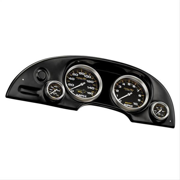 AutoMeter 10009 AutoMeter Direct-Fit Dash Gauge Panels | Summit Racing