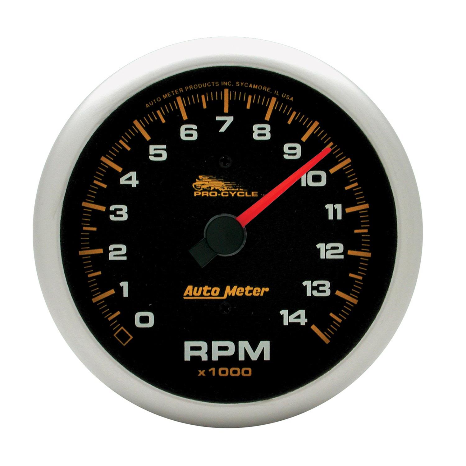 AutoMeter 19231 AutoMeter Pro-Cycle Analog Gauges | Summit Racing