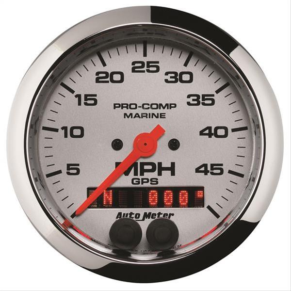 Auto Meter Marine 200635-35 AutoMeter Pro-Comp Marine GPS Speedometers ...