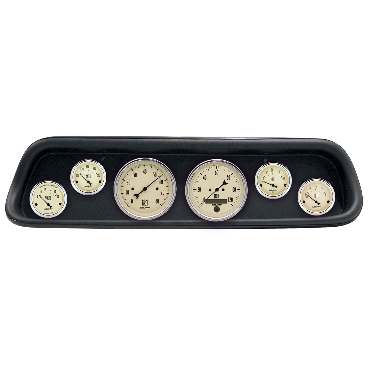 AutoMeter 2107-02 AutoMeter Antique Beige Instrument Clusters | Summit ...