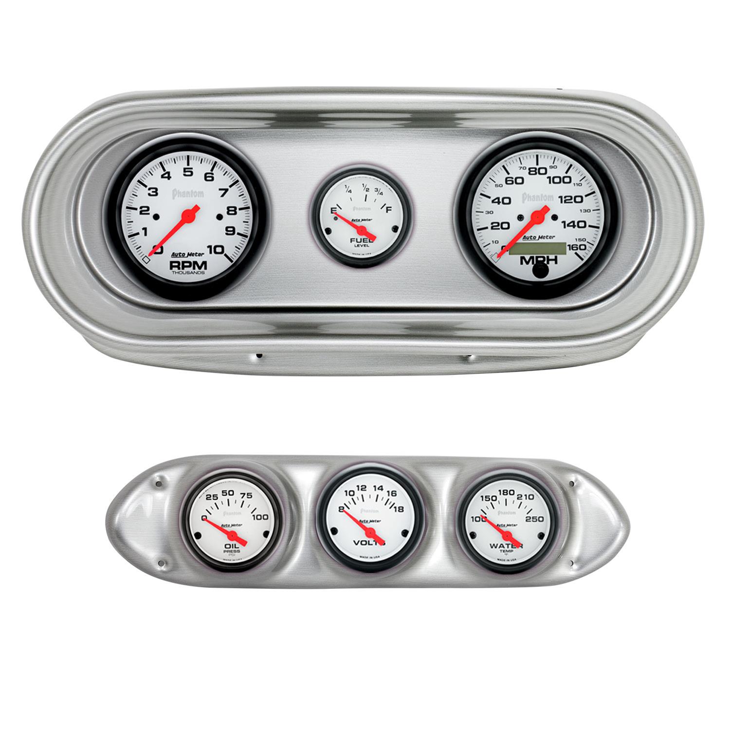 AutoMeter 2127-09 AutoMeter Phantom Instrument Clusters | Summit Racing