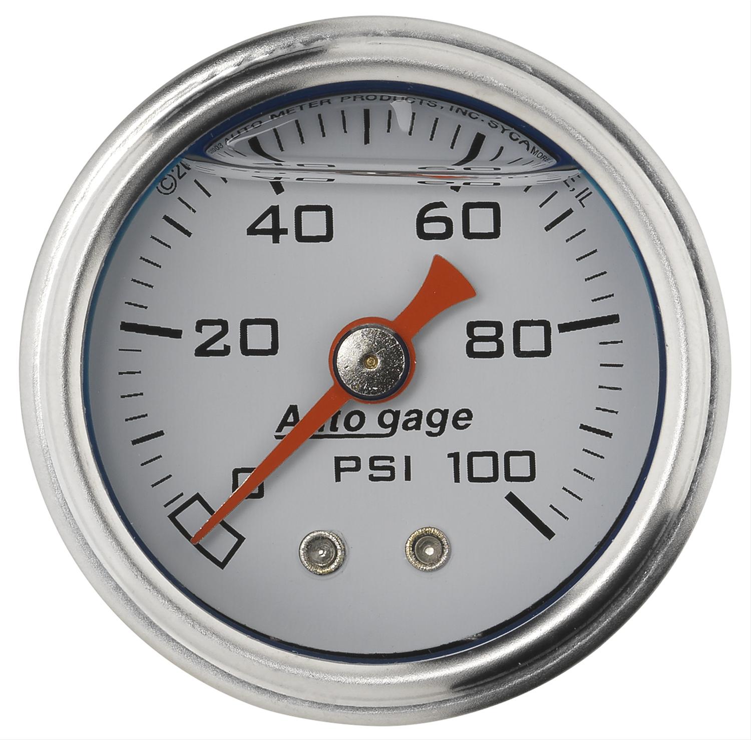 Autogage by AutoMeter Analog Gauges 2177 - Free Shipping on Orders Over ...