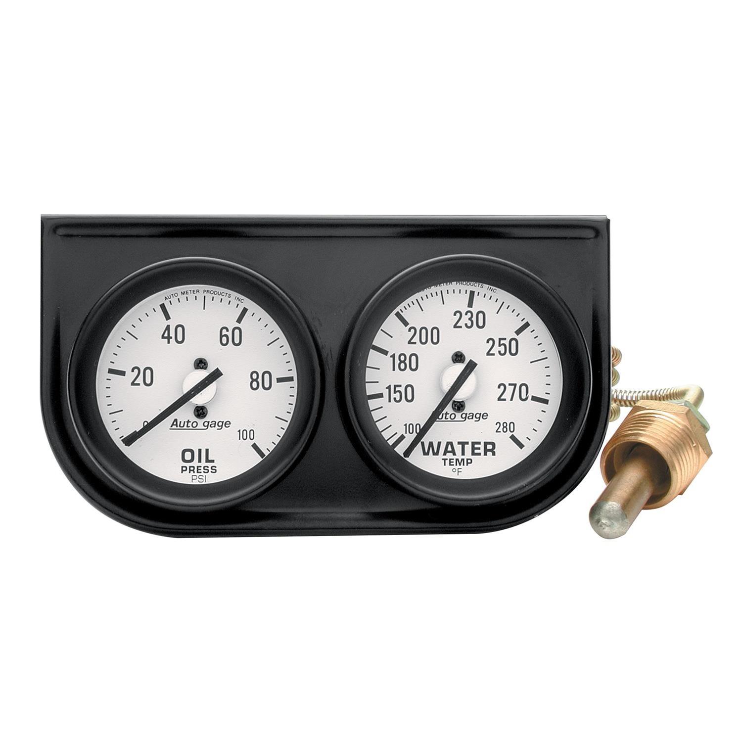 Auto gage 2326 Autogage by AutoMeter Analog Gauge Consoles | Summit Racing