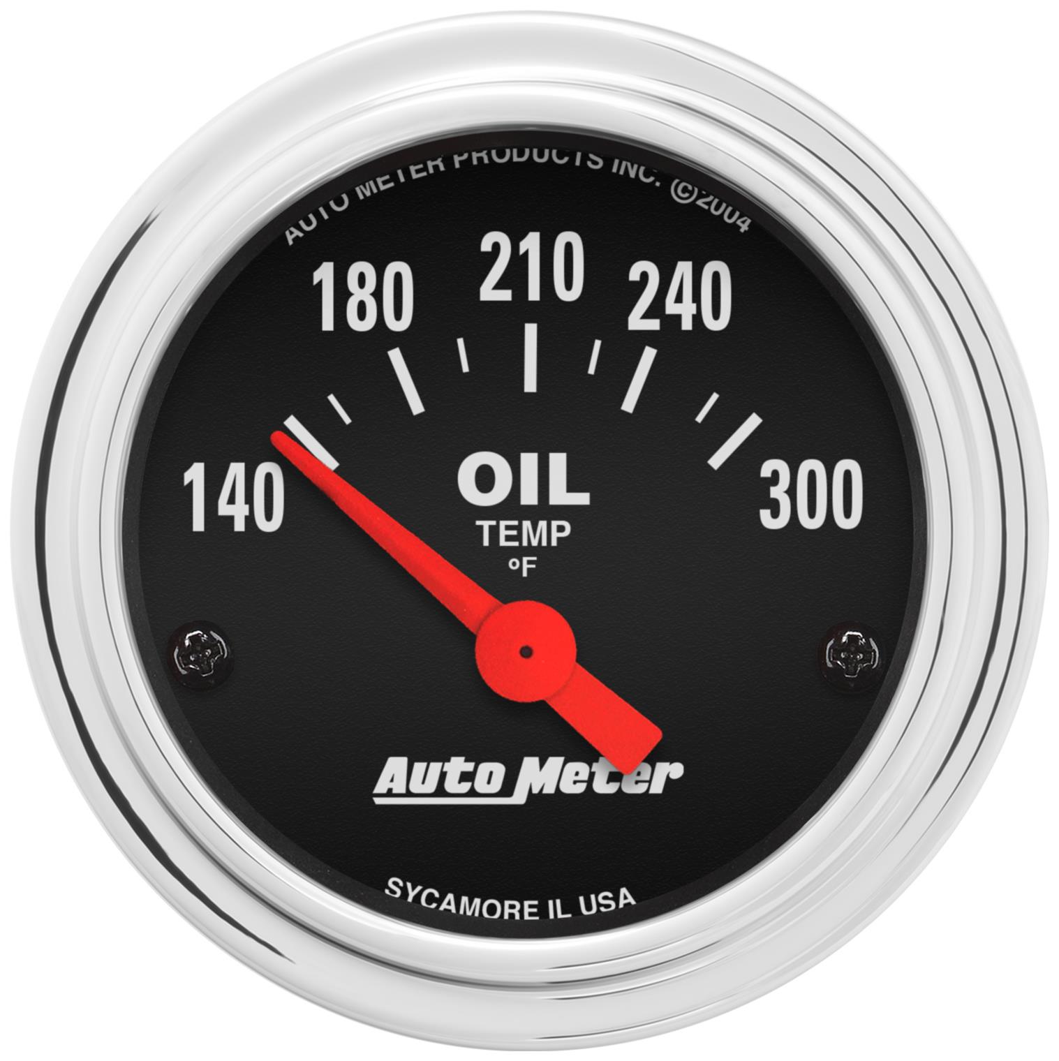 AutoMeter 2543 AutoMeter Traditional Chrome Analog Gauges | Summit Racing
