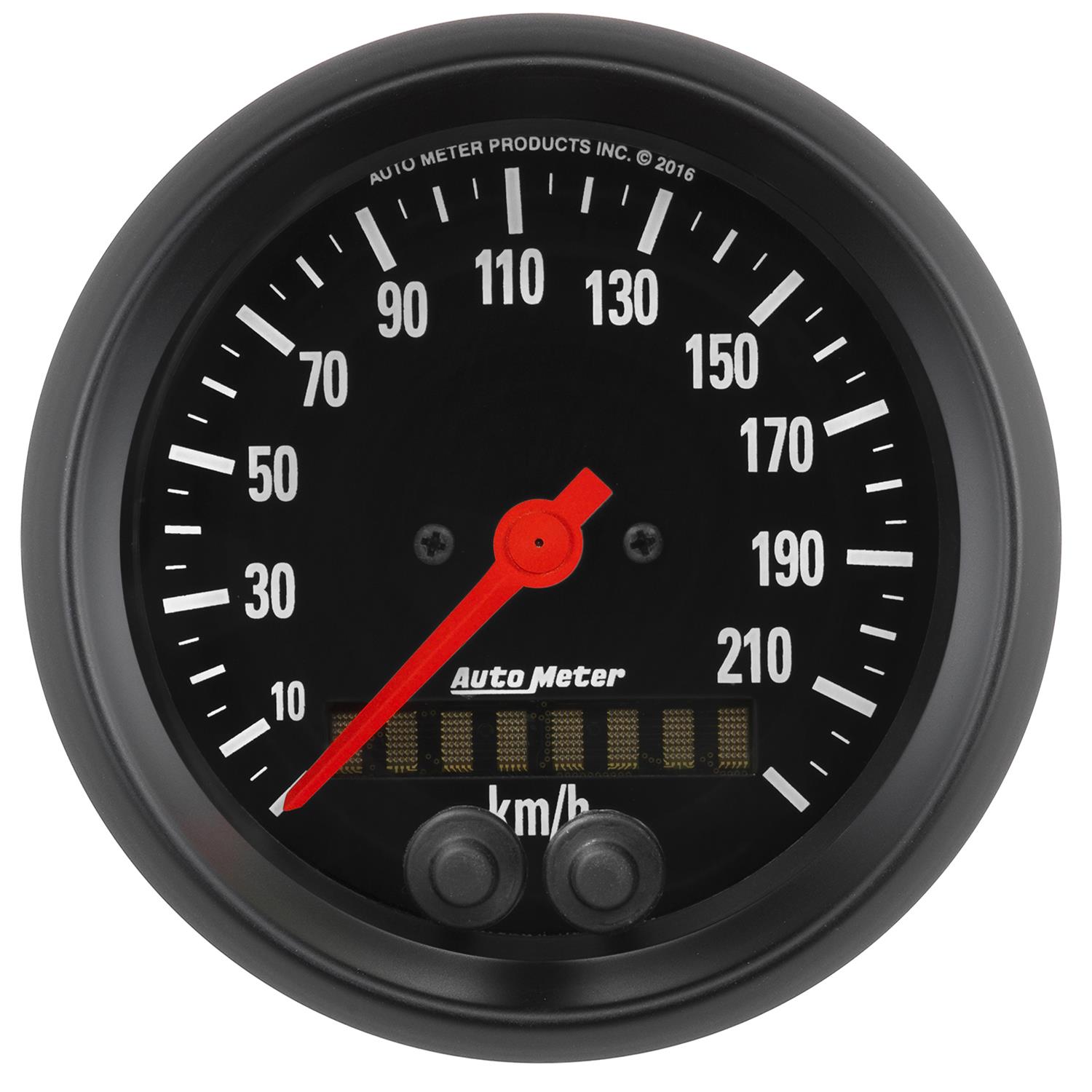 AutoMeter 2680-M AutoMeter Z-Series Speedometers | Summit Racing