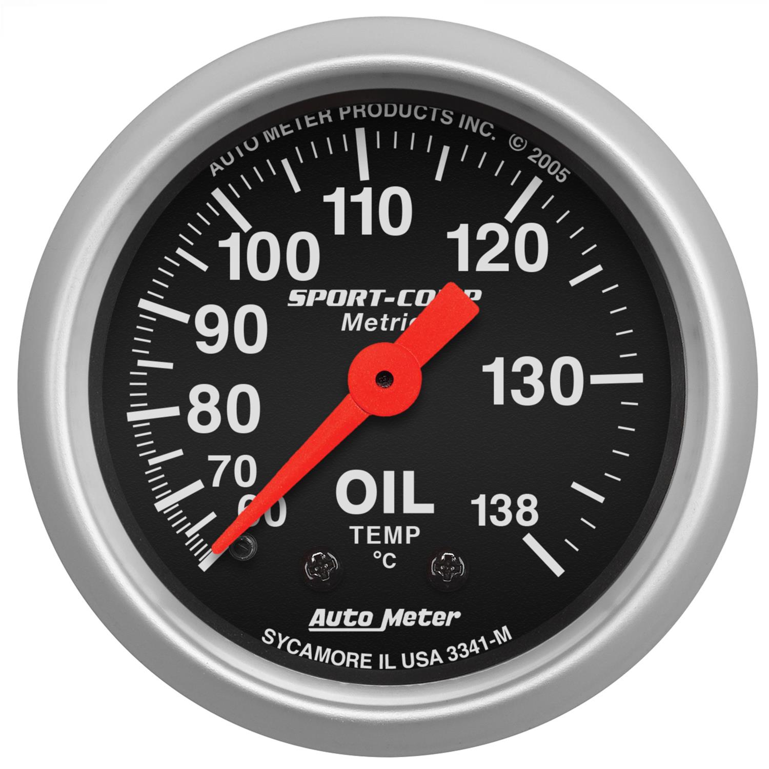 AutoMeter 3341-M AutoMeter Sport-Comp Analog Gauges | Summit Racing