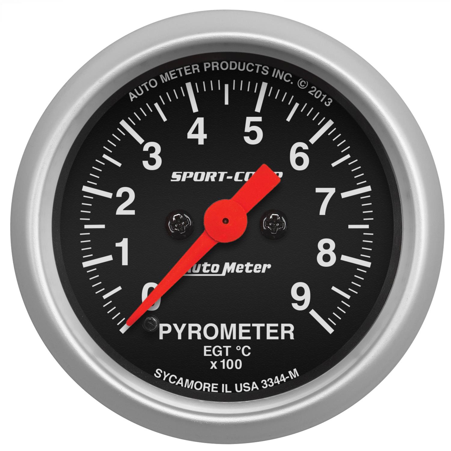 AutoMeter 3344-M AutoMeter Sport-Comp Analog Gauges | Summit Racing