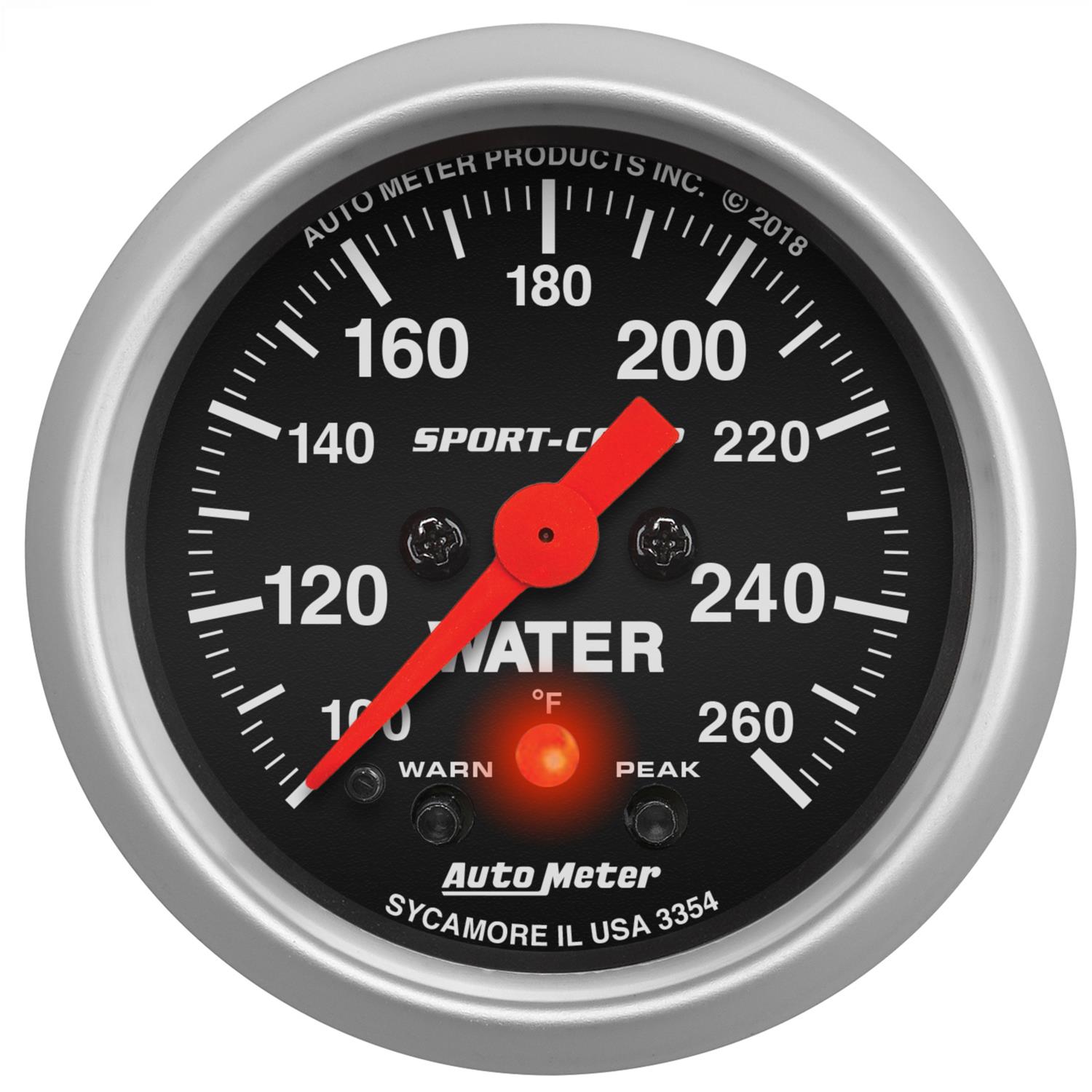 AutoMeter 3354 AutoMeter Sport-Comp Analog Gauges | Summit Racing
