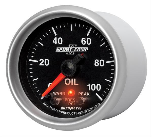 AutoMeter 3652 AutoMeter Sport-Comp II Pro-Control Analog Gauges ...