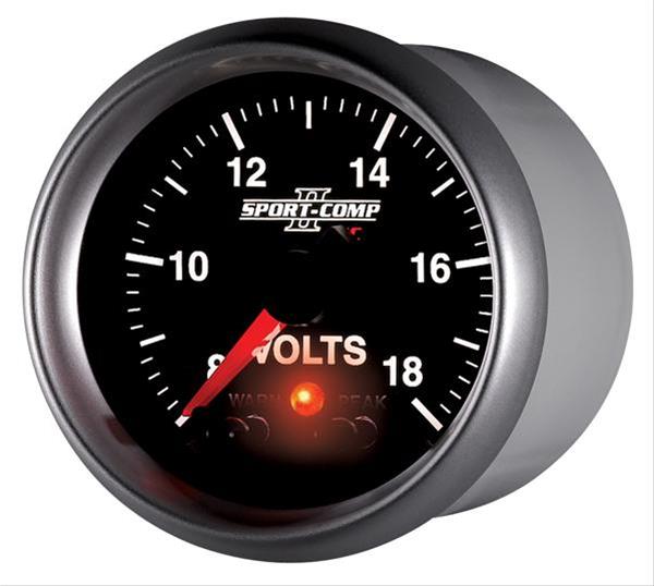 AutoMeter 3683 AutoMeter Sport-Comp II Pro-Control Analog Gauges | Summit Racing