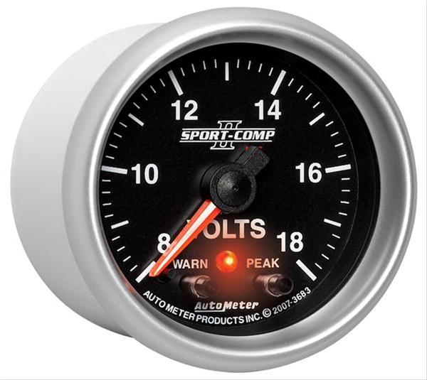 AutoMeter 3683 AutoMeter Sport-Comp II Pro-Control Analog Gauges | Summit Racing