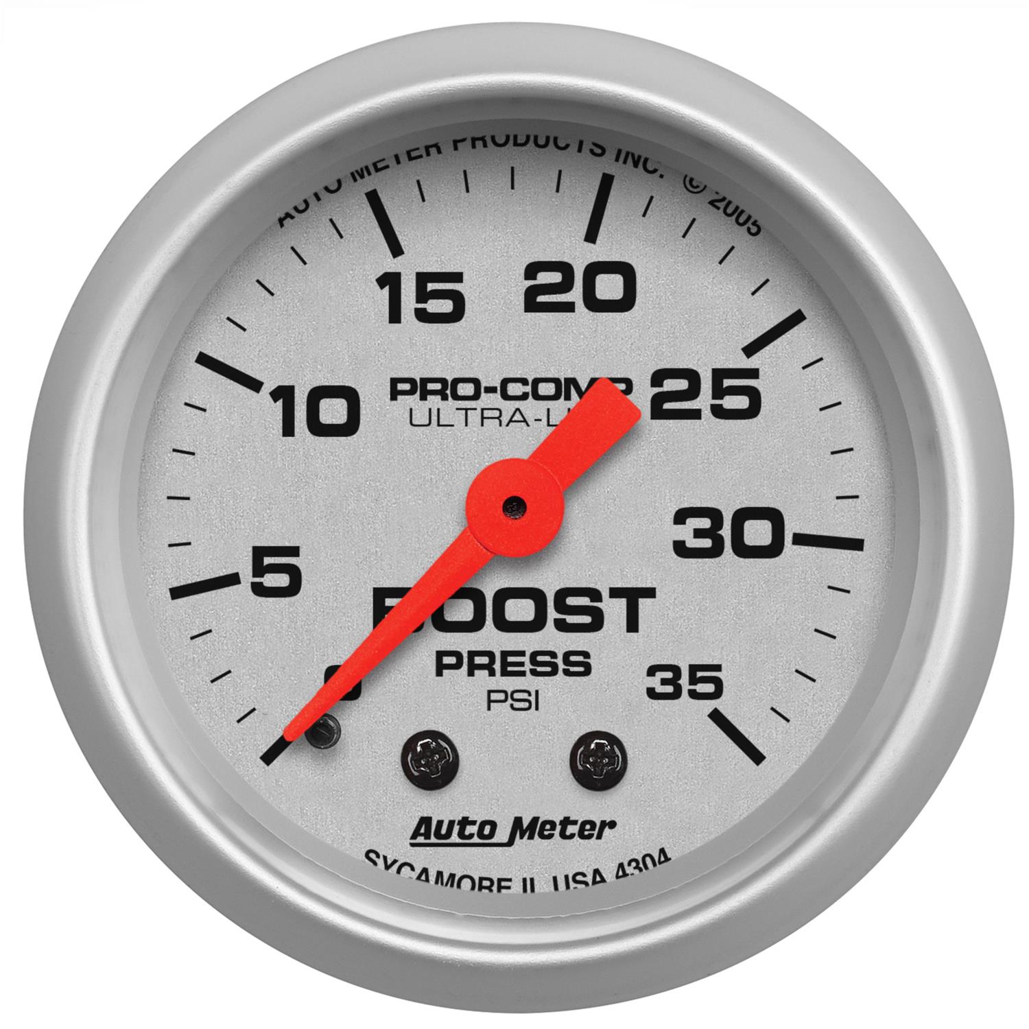 AutoMeter 4304 AutoMeter Ultra-Lite Analog Gauges | Summit Racing