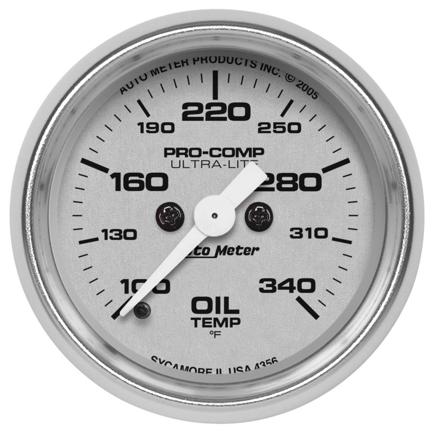 AutoMeter 4356 AutoMeter Ultra-Lite Analog Gauges | Summit Racing